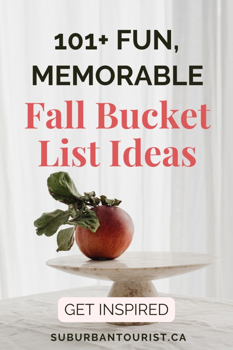 Ultimate Fall Bucket List: 101 Ways To Celebrate The Season