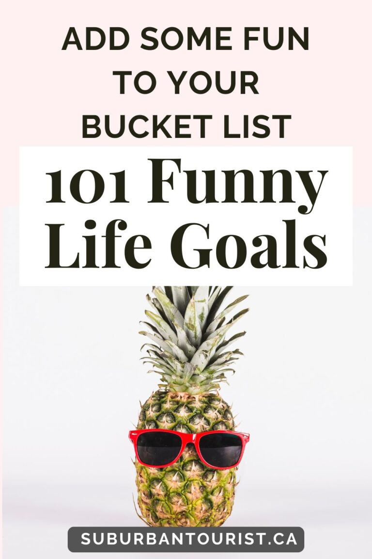 101 Funny Life Goals Ideas: Get Inspired To Create Memories